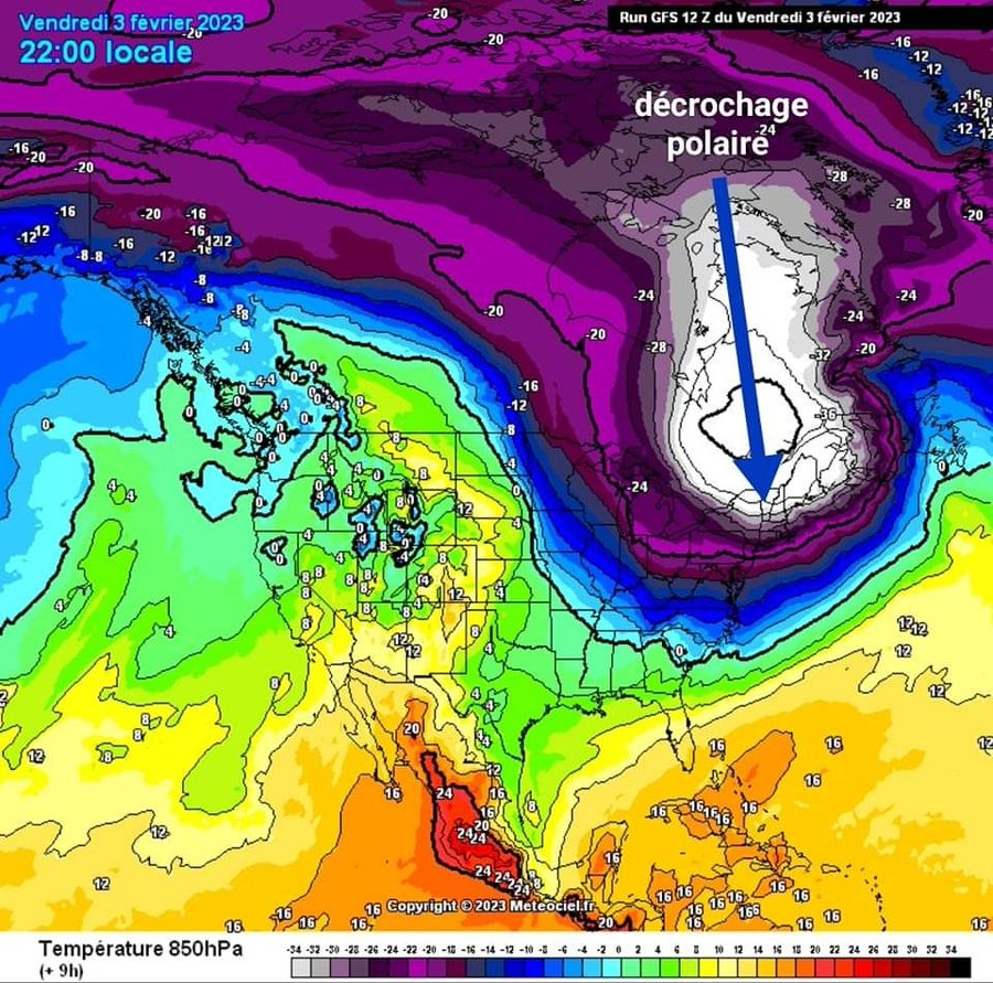 Froid extrême chez nos amis Canadiens – Philippe François
